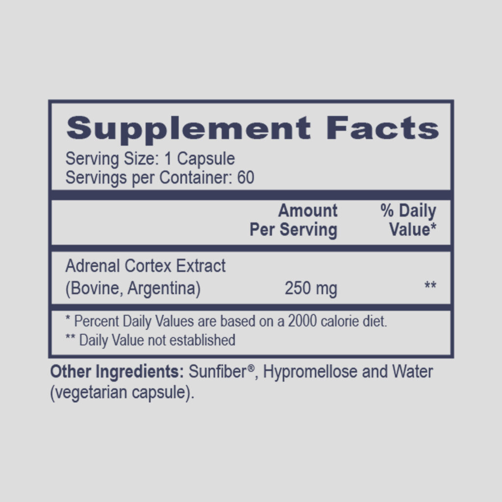 Adrenal Cortex Extract | The Functional Perspective